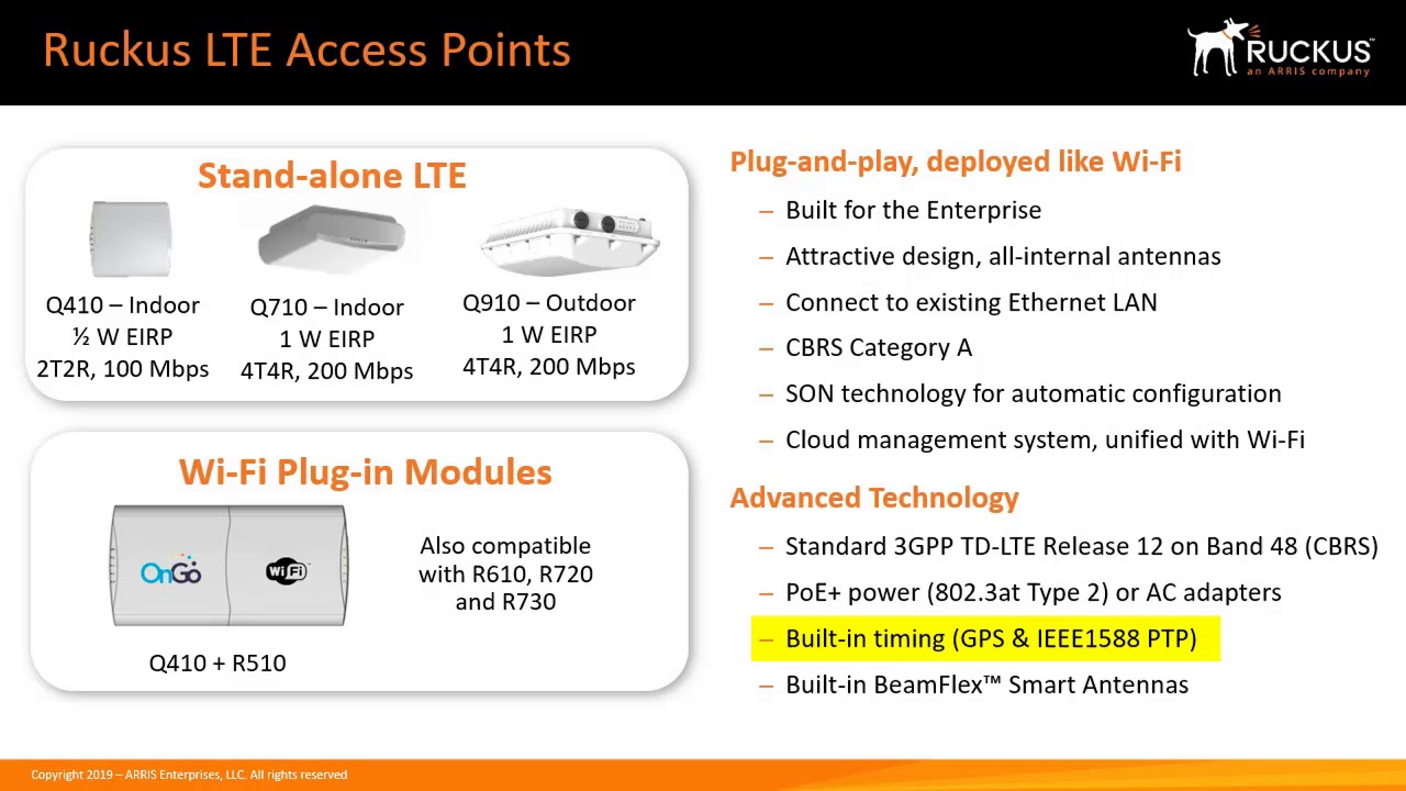 Ruckus CBRS Private LTE Offering - YouTube