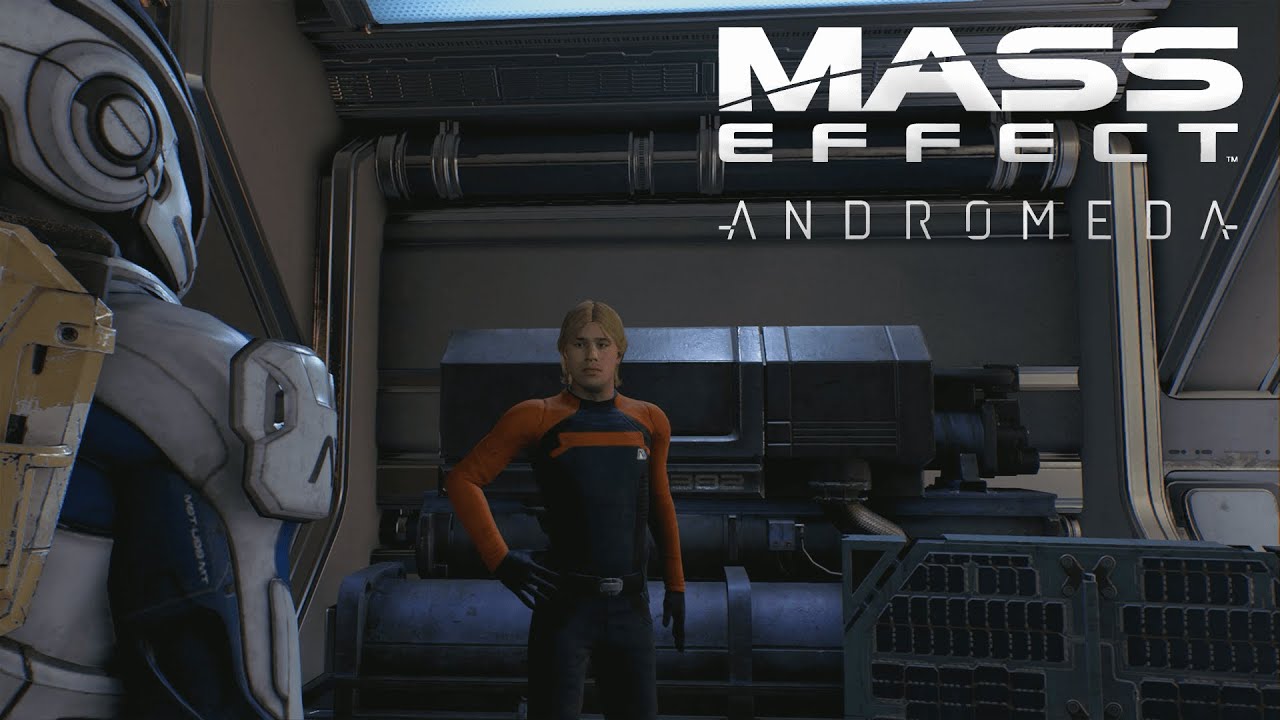 Going Through The Outpost | Let's Play Mass Effect: Andromeda #24 - YouTube