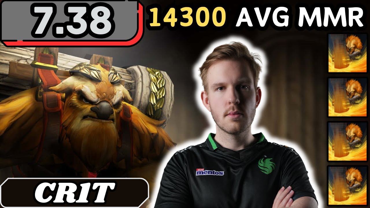 NEW PATCH 7.38 - Cr1t EARTHSHAKER Soft Support Gameplay - Dota 2 Full Match Gameplay - YouTube