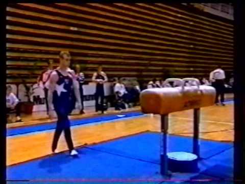 Mike Dutka - 1997 USA vs Australia Vault, Floor, Pommel Horse, Rings ...