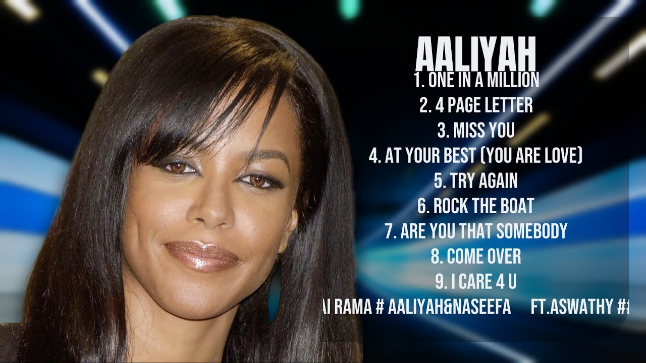Aaliyah-Essential hits of 2024-High-Ranking Tracks Compilation ...