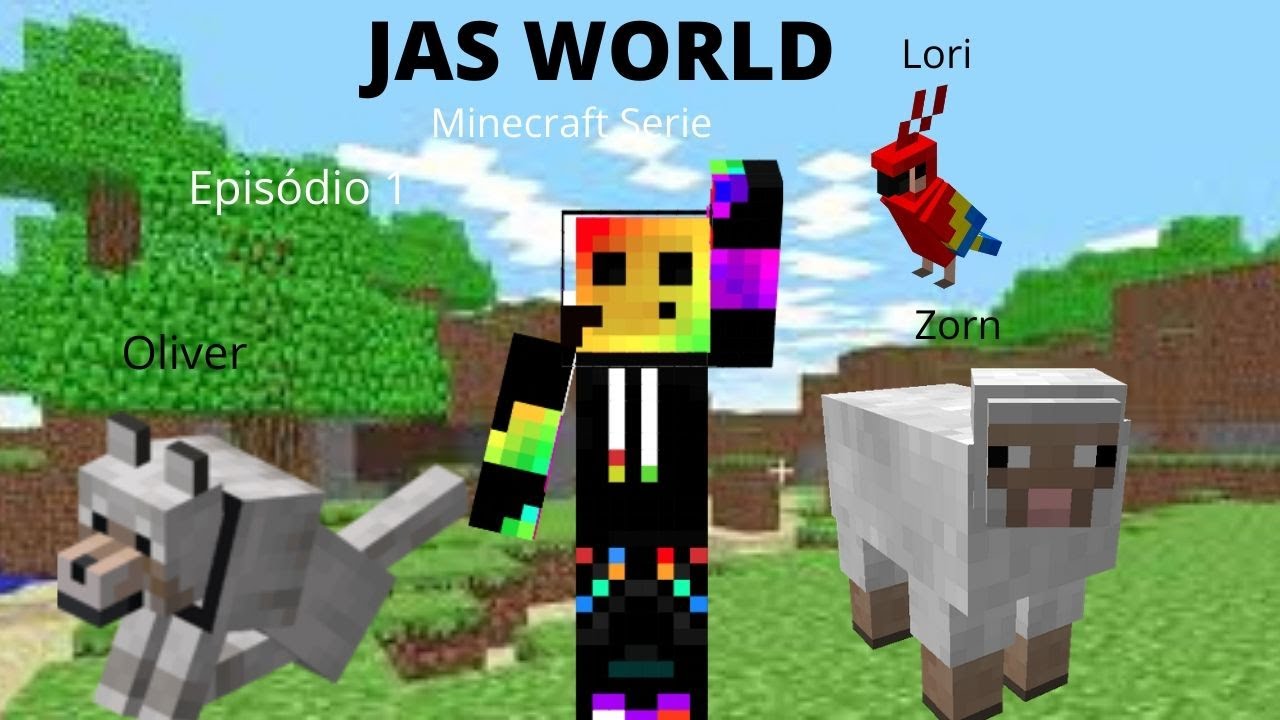JAS WORLD #1: UMA NOVA SÉRIE DE MINECRAFT! - YouTube