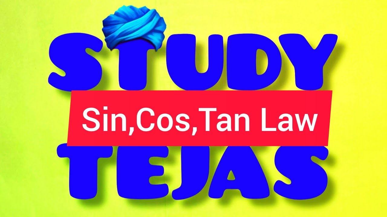 trigonometry sin cos tan formulas | projection law - YouTube