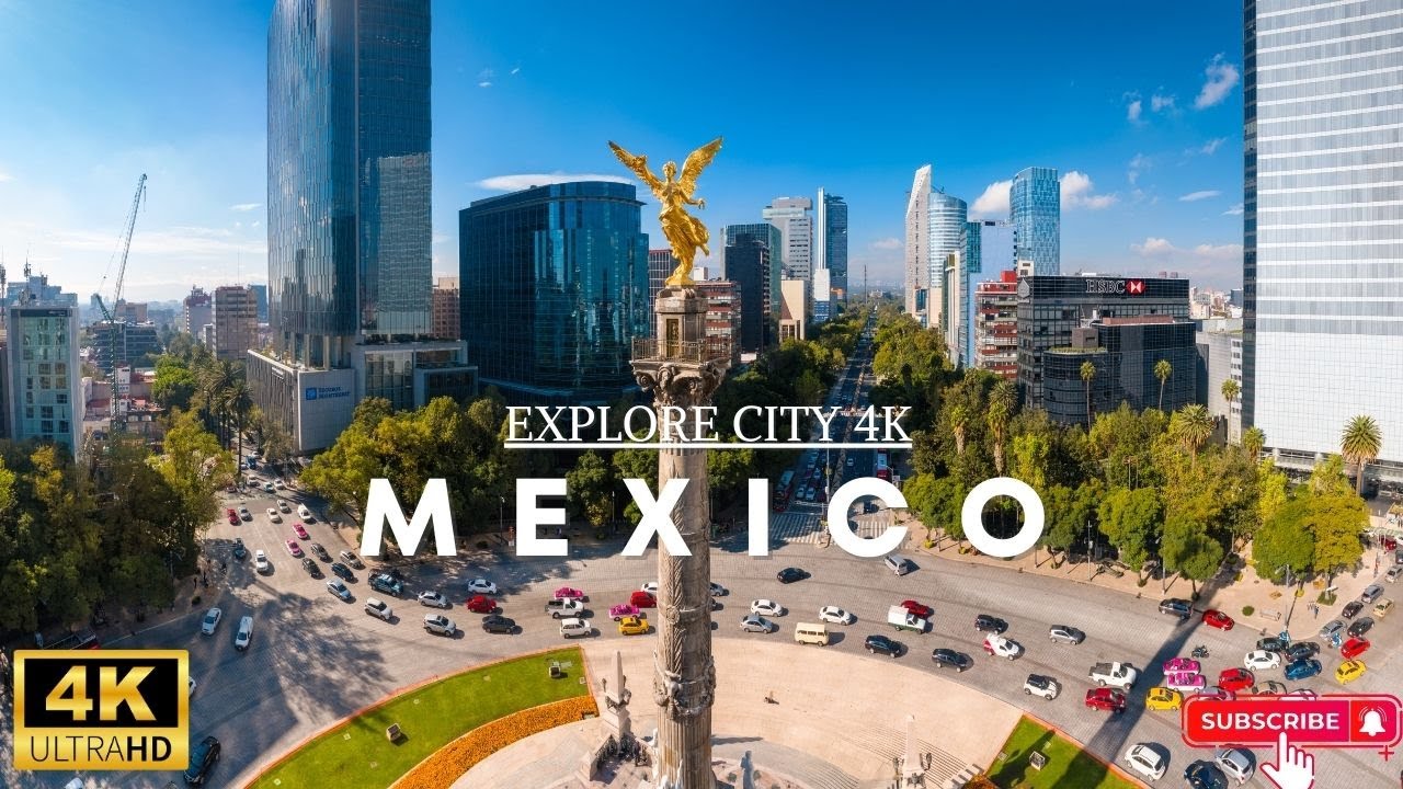 Capital & Largest City of Mexico, CDMX, Mexico City 🇲🇽 in 4K ULTRA HD ...