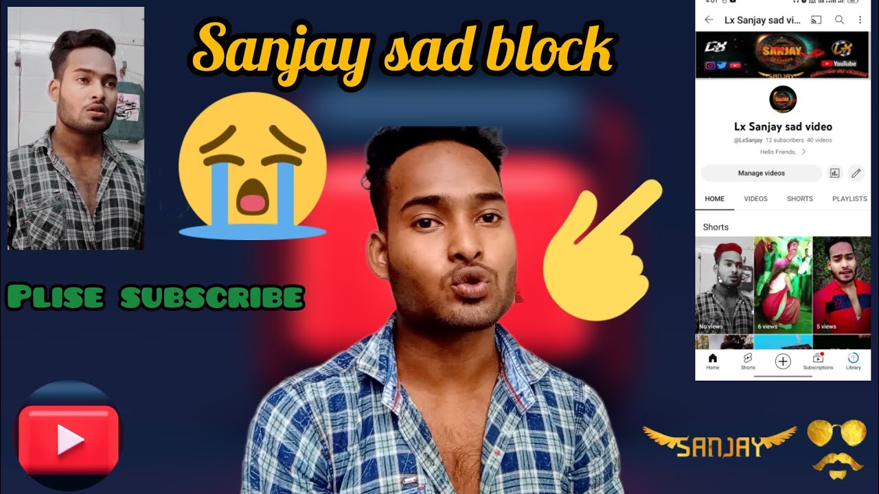 sanjay block video//sanjay sad block #plise subscribe my channel//mara ...
