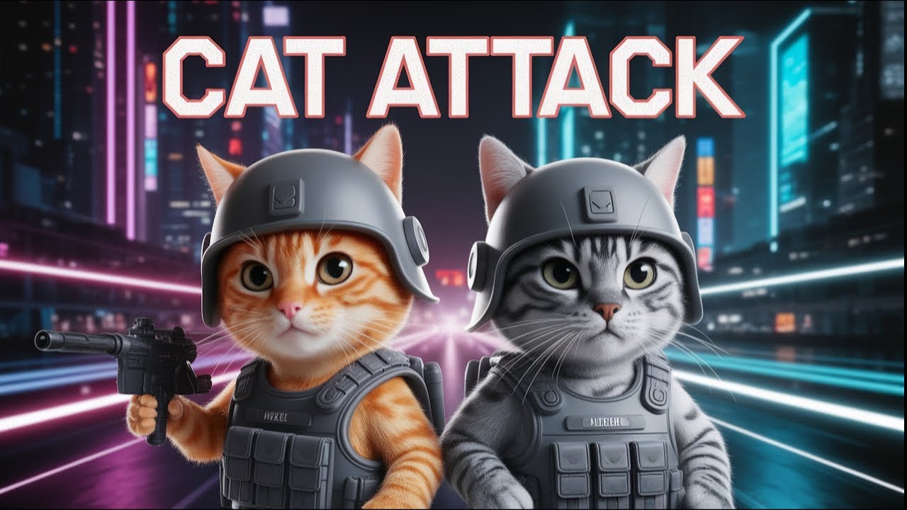 Cat-astrophe: The Purrfect DMZ Cat Attack - YouTube