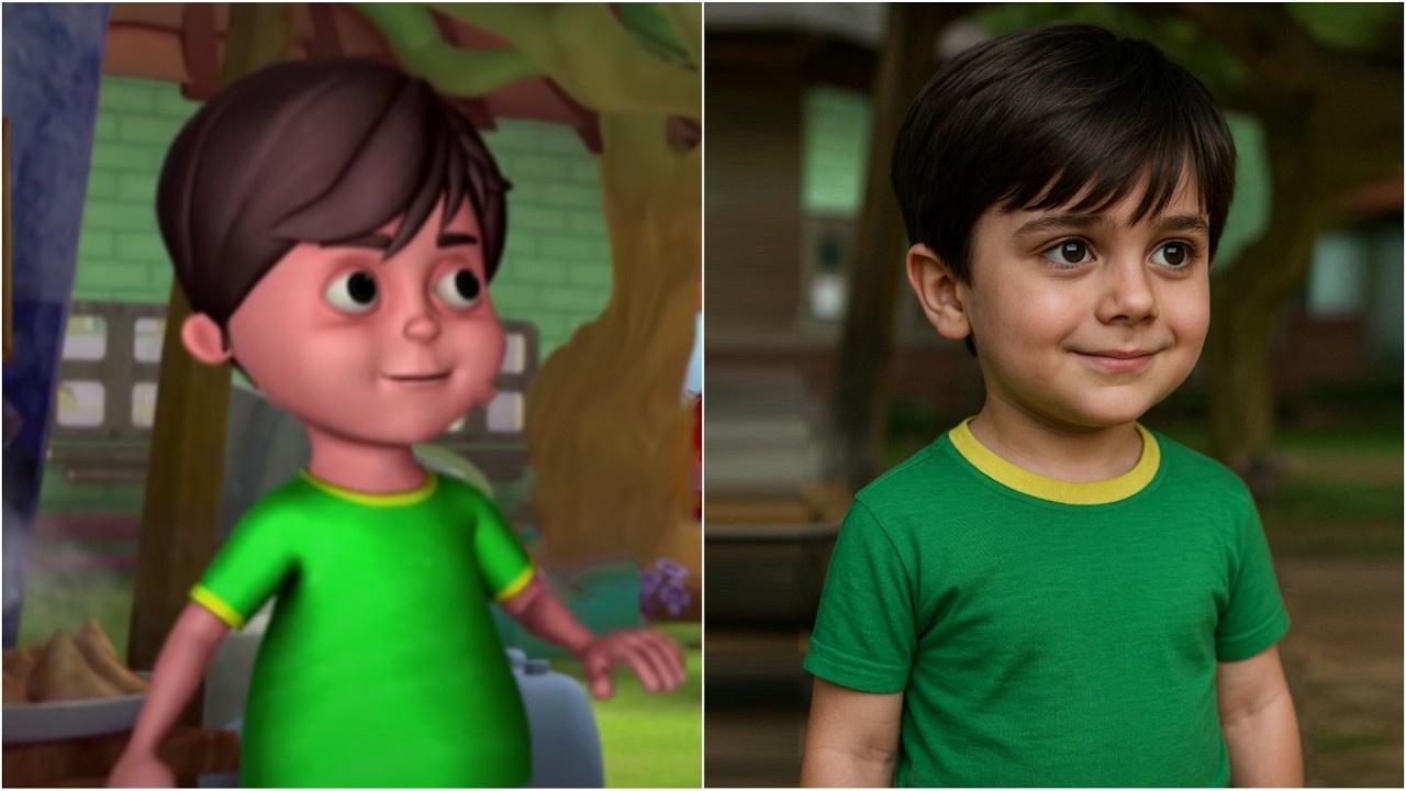 Motu Patlu Cartoon Characters In Real Life | Part-2 - YouTube