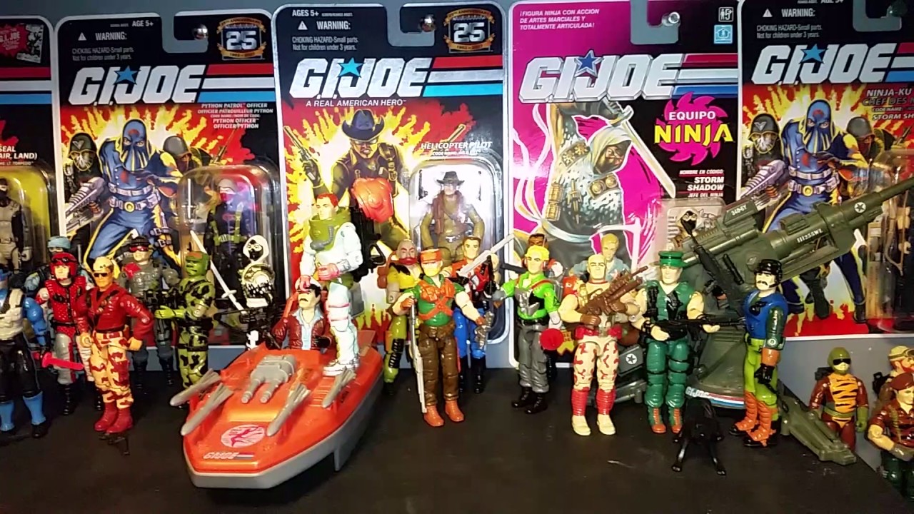 My growing GI JOE collection 1 - YouTube