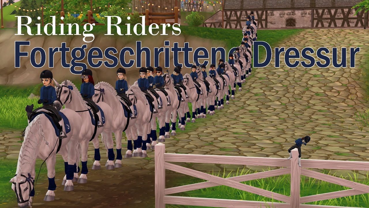 Fortgeschrittene Dressur | Riding Riders - YouTube