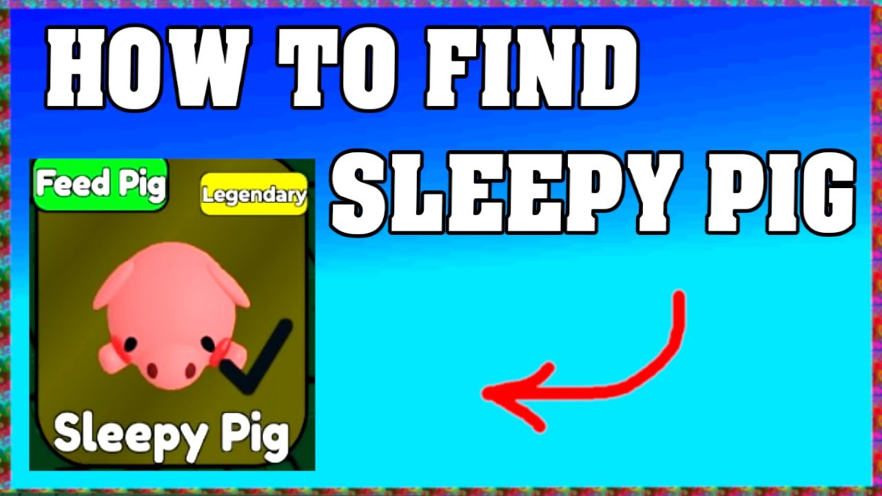 How To Find SLEEPY PIG in FIND THE PIGS ROBLOX 🐖 [Update] [walkthrough ...