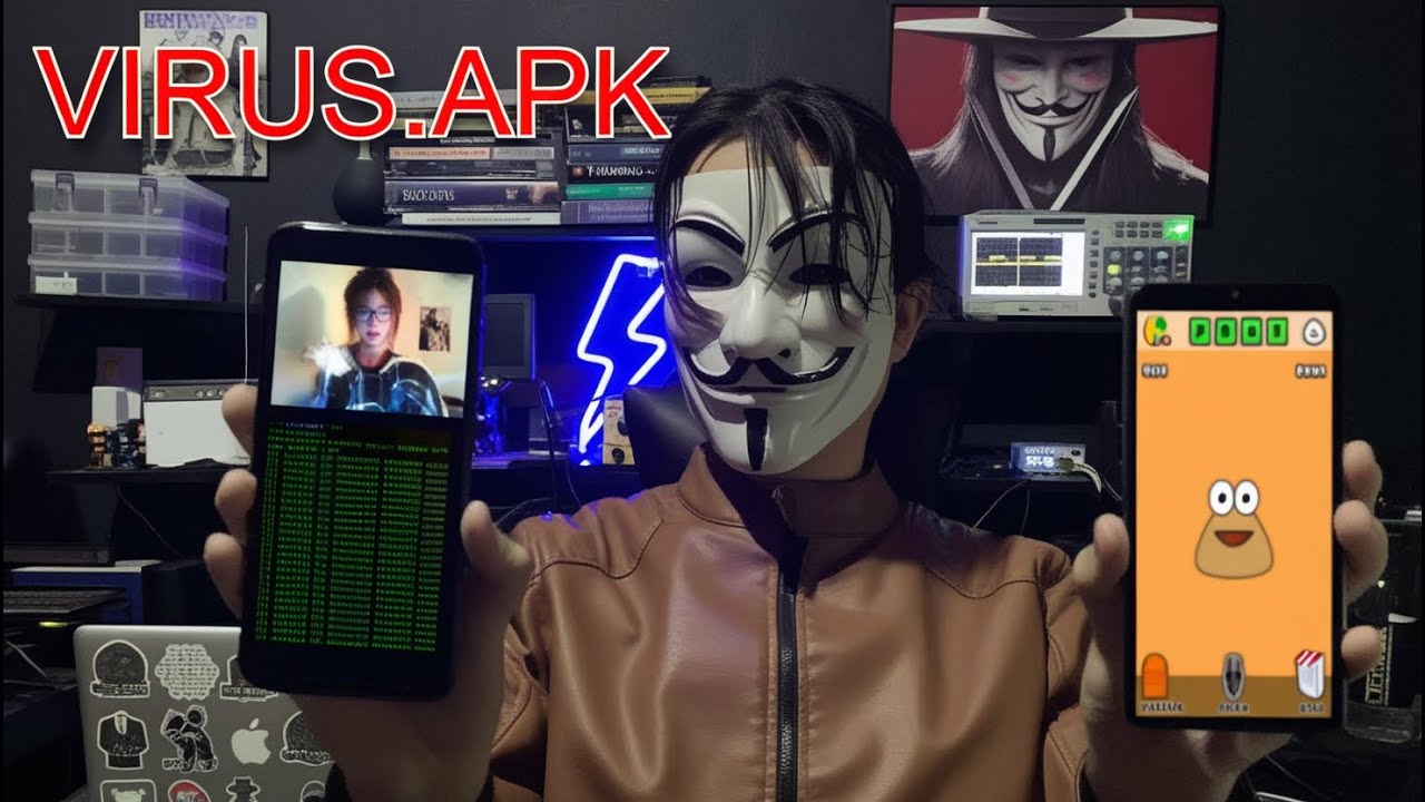 💀 VIRUS.apk : Control Total De Un Teléfono 💀 - YouTube