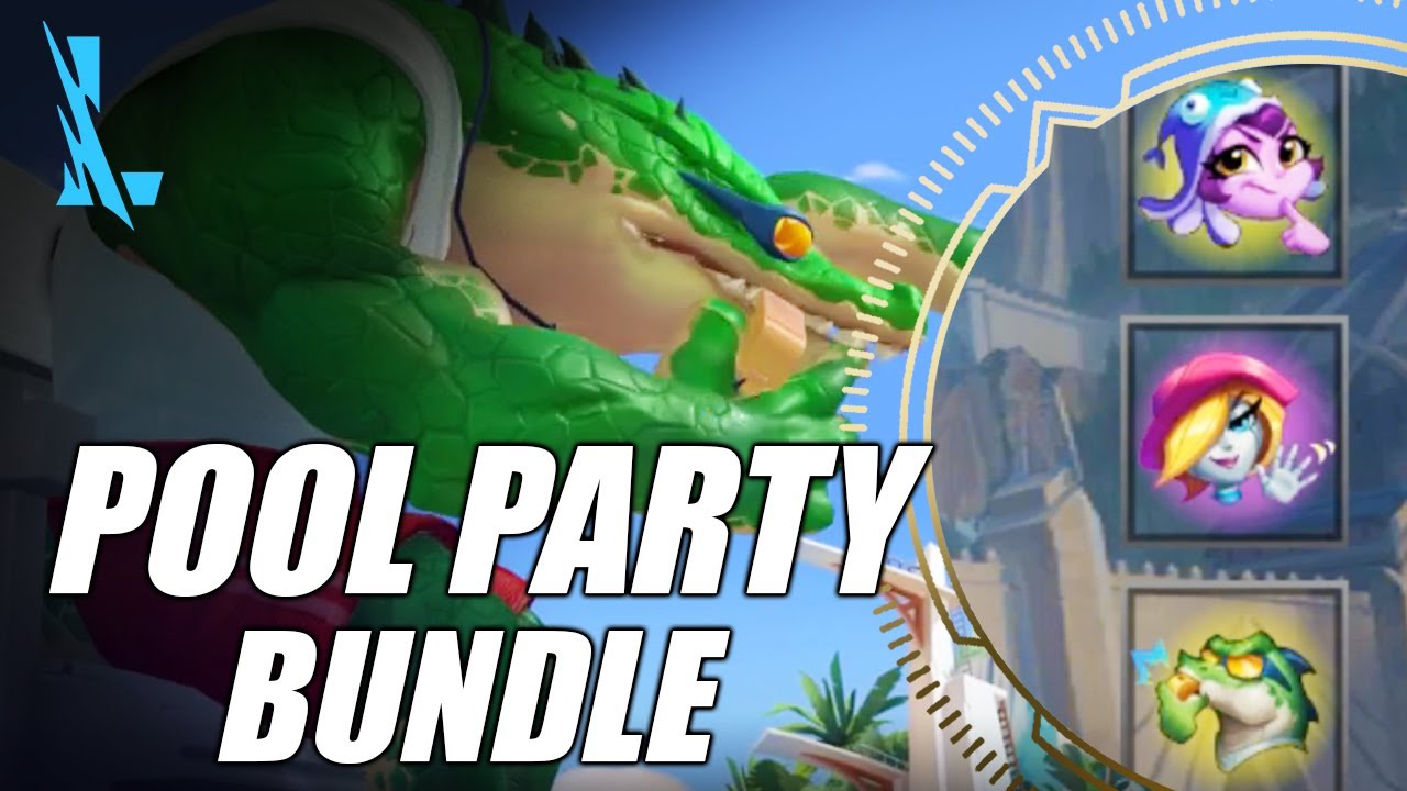 Wild Rift - Pool Party Bundle - YouTube