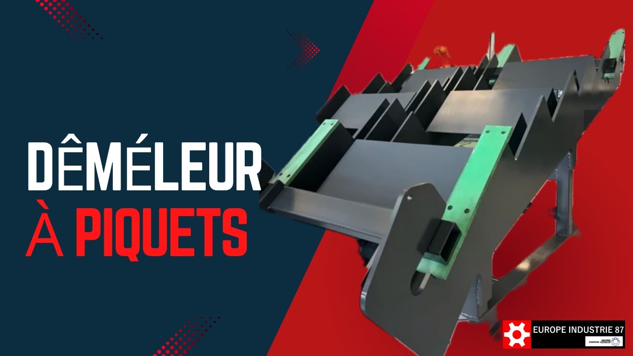 Démêleur à piquets : Automatisation et Productivité pour l’Industrie du ...
