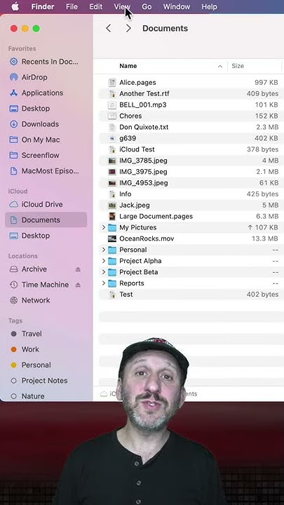 Learn How To Calculate Folder Sizes On Your Mac #Shorts - YouTube