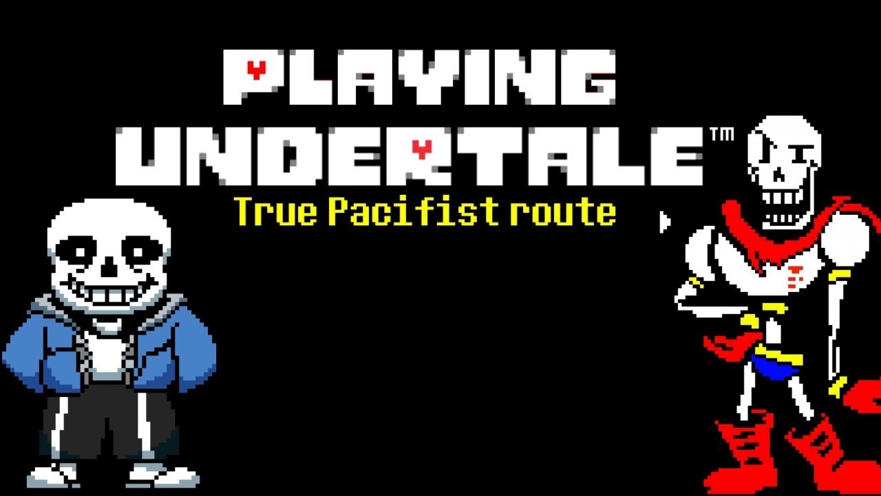 Replaying it | Playing Undertale True Pacifist Route - YouTube