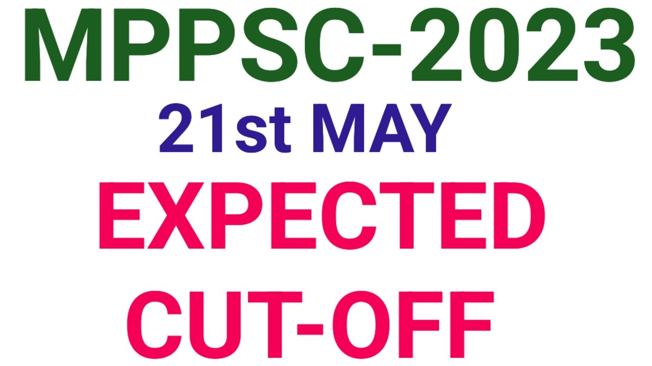 MPPSC PRE 2023 Expected Cut-off Analysis|#mppsc#mppsccutoff2023 - YouTube
