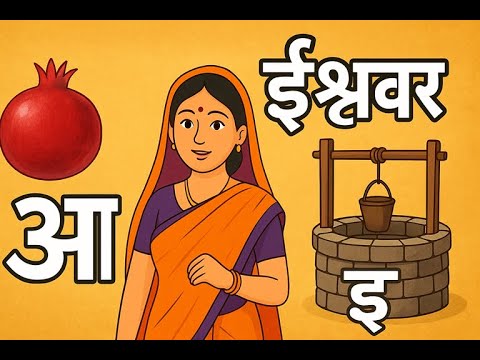 अ बाट अनार | नेपाली अक्षर सिक्ने रमाइला तरिका📚Kids Learning Nepali ...