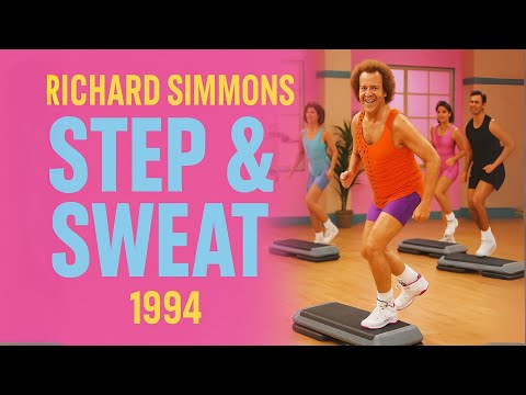 Richard Simmons Step & Sweat | 1994 | VHS