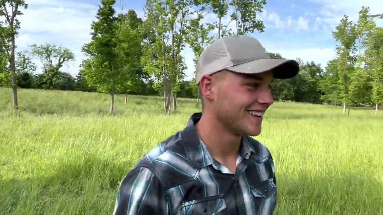 Issac and Greg inspect their newly established silvopasture. - YouTube