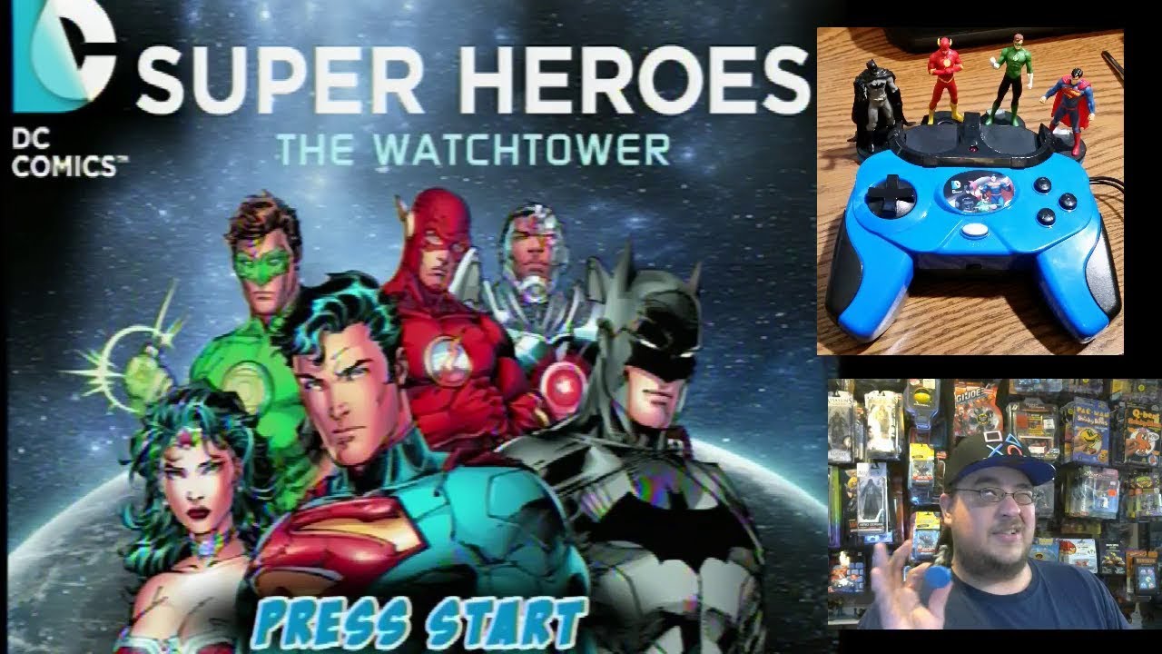 DC Comics Super Heroes Hero Portal Plug & Play - part 1 game play - YouTube