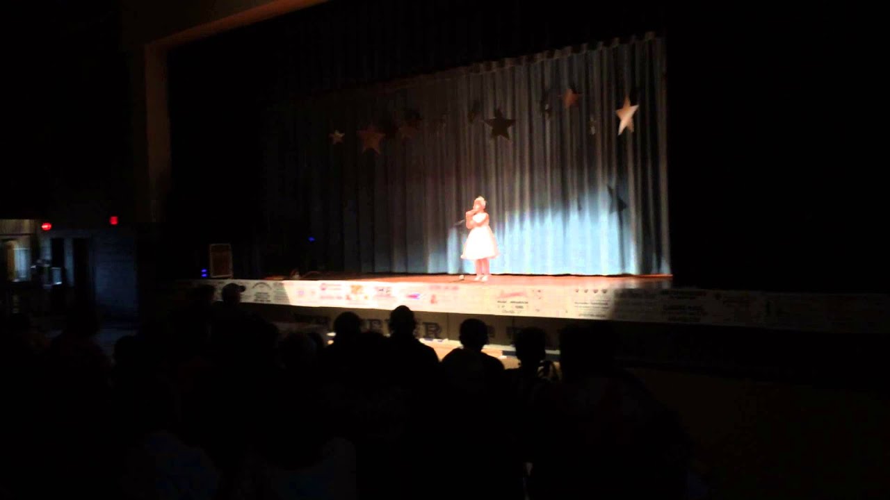 Allora Leonard at Medina County Show us your talent 2014 - YouTube