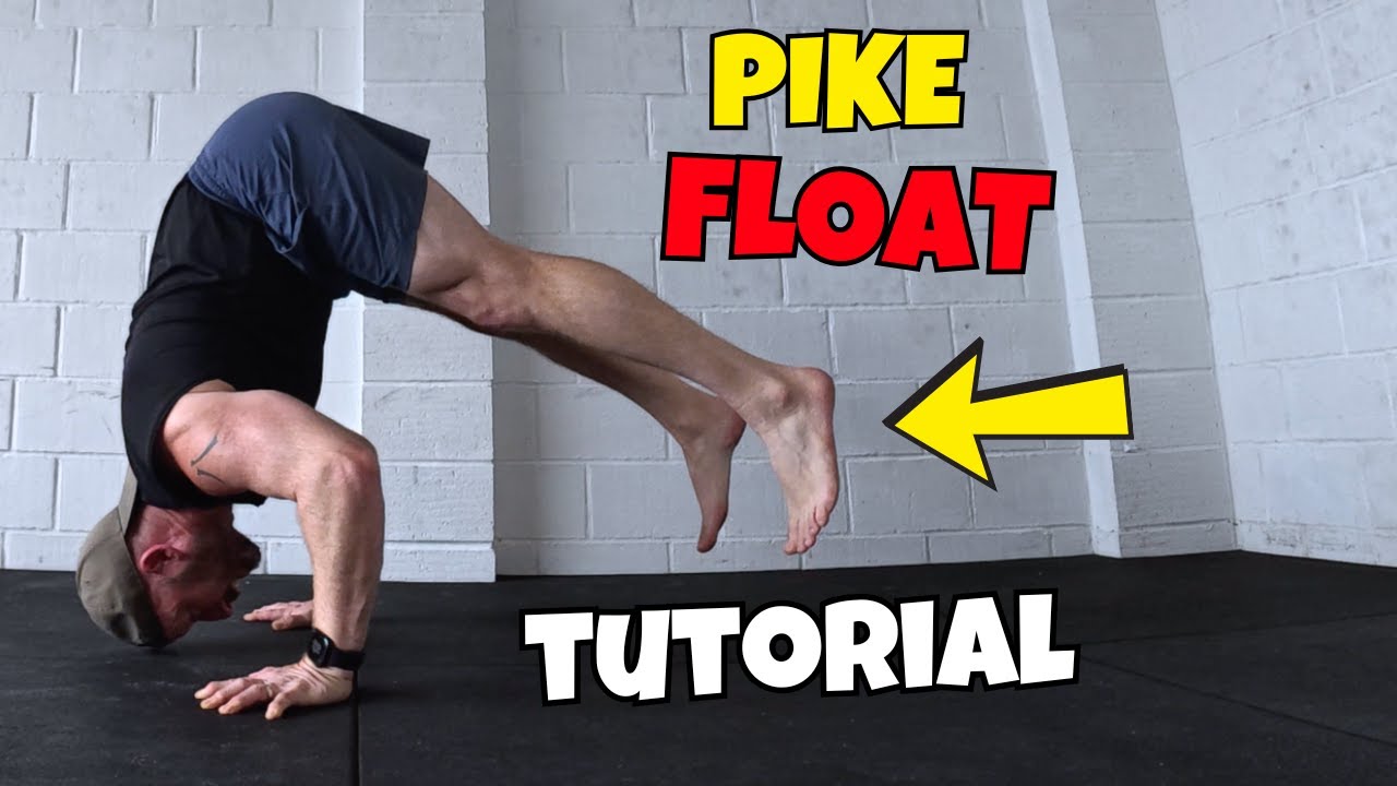 ADVANCED PIKE PUSH UP With Toe Float - YouTube