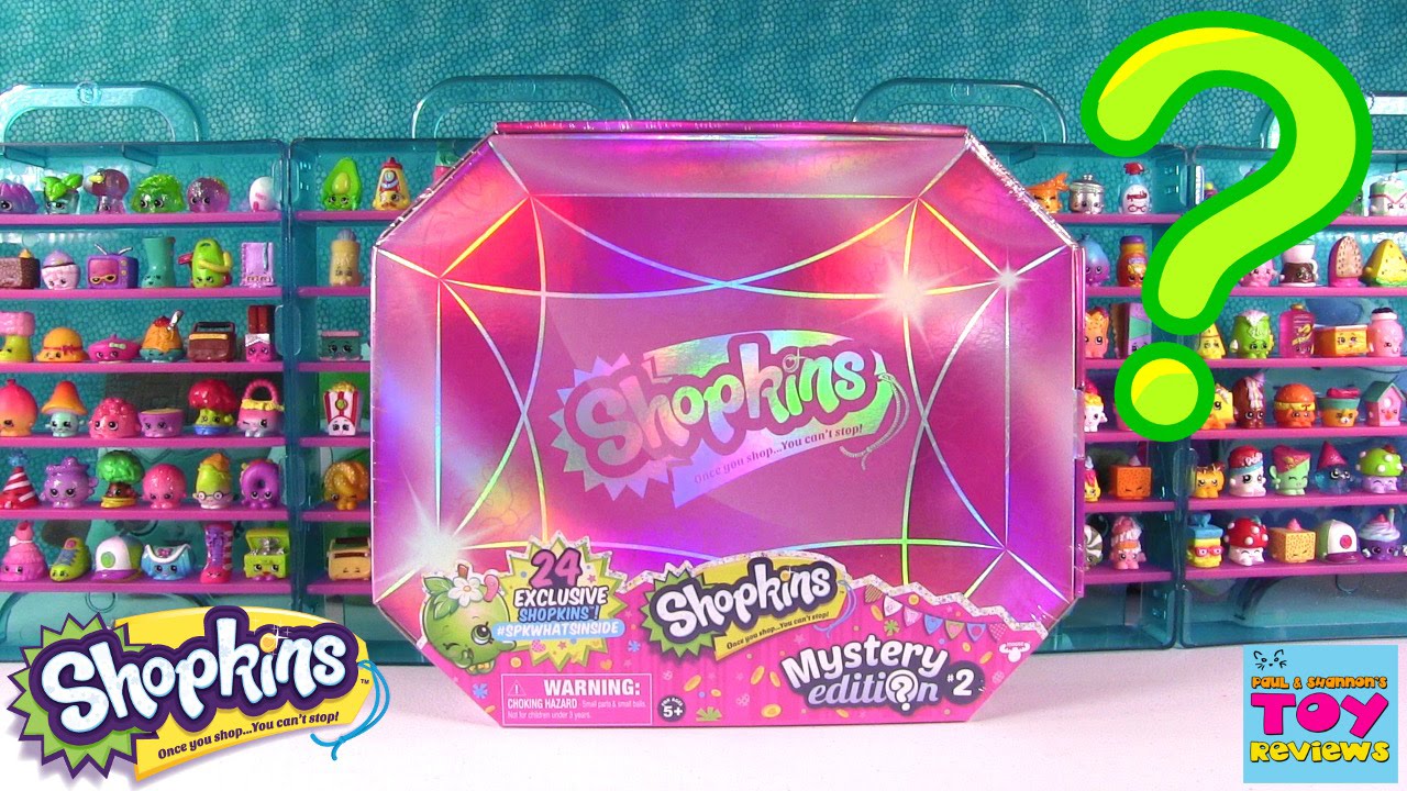 Shopkins Mystery Edition #2 Excluisve Unboxing Toy Review Season 4 ...