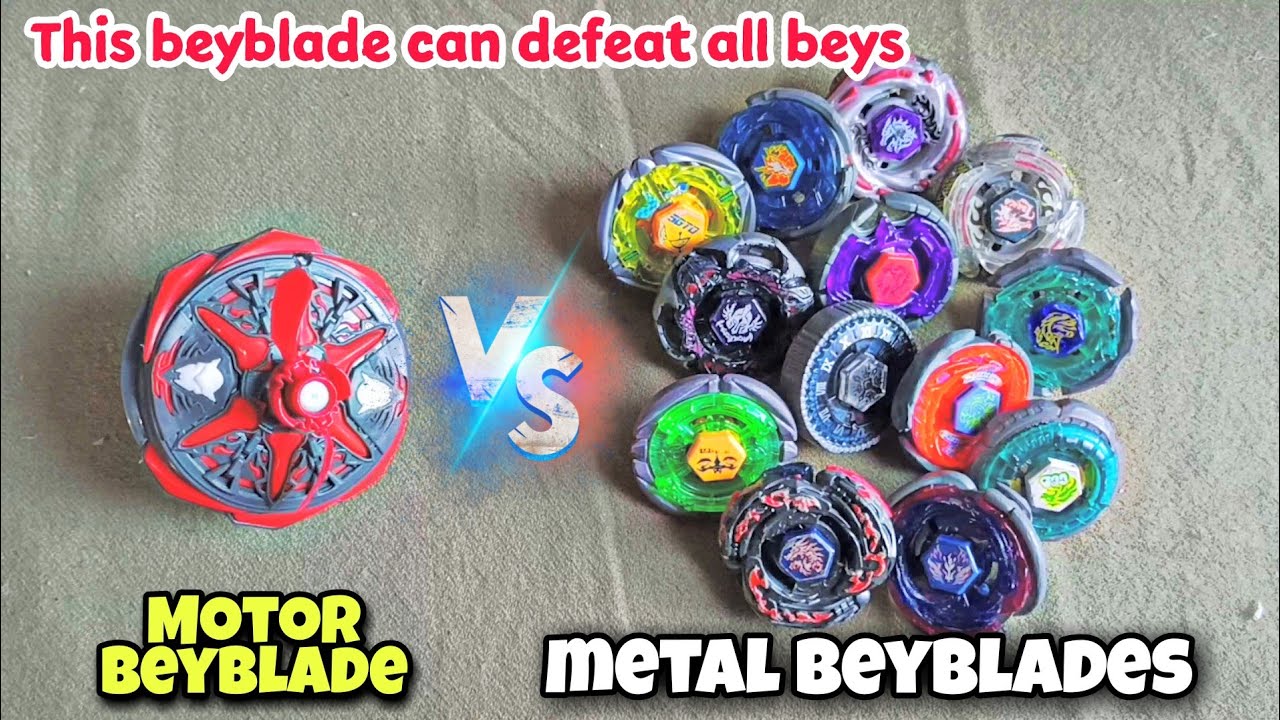 NON STOP motor beyblade vs All metal beyblade fight l pocket toon - YouTube