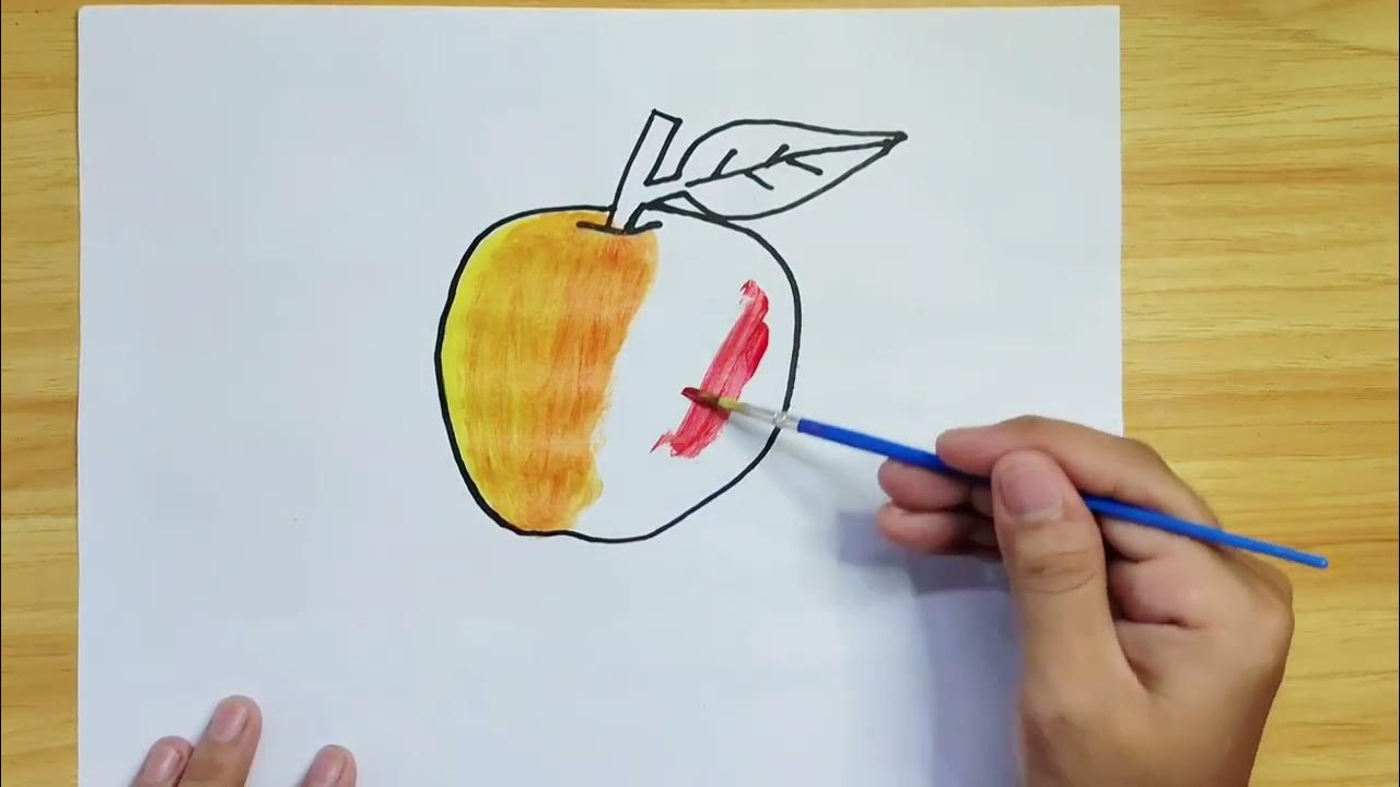 Lets draw an Apple😍 - YouTube