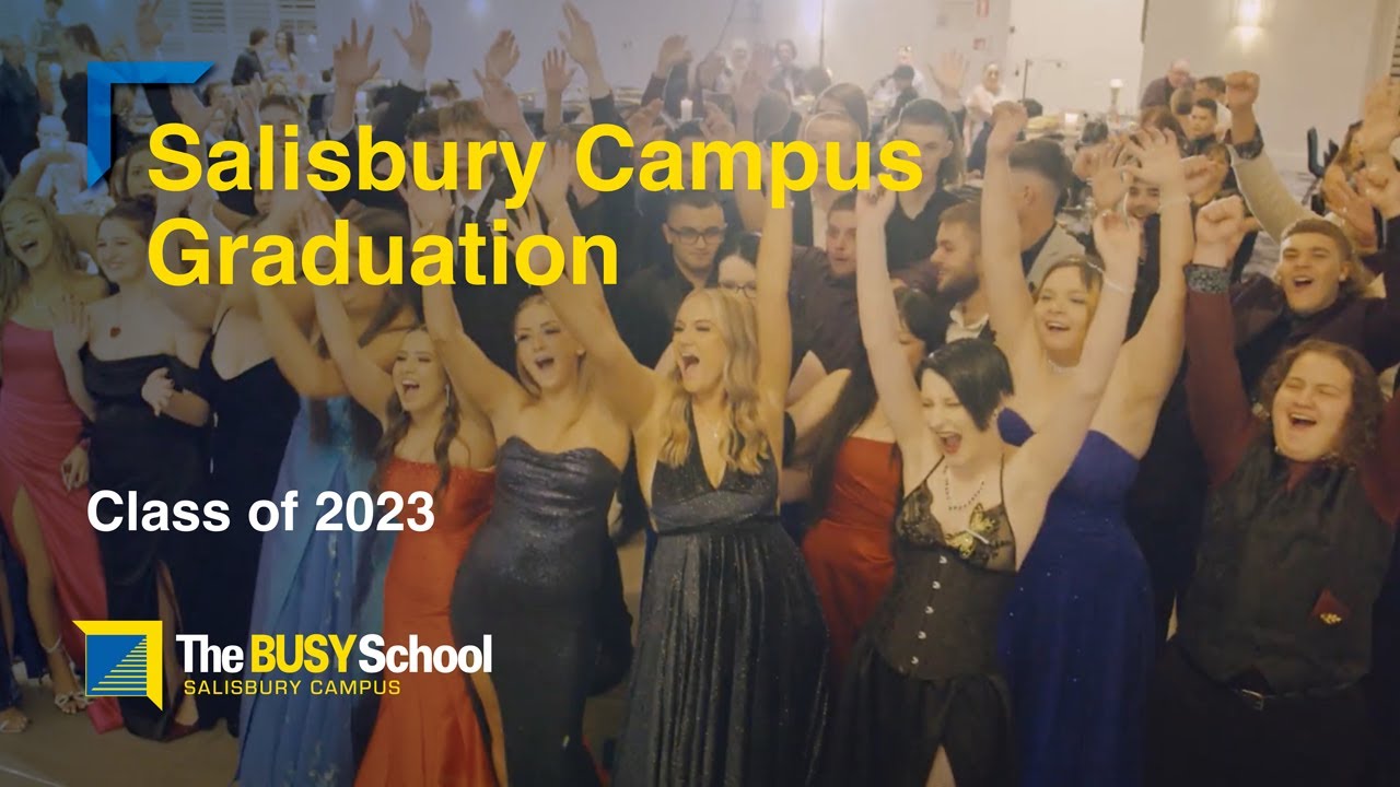 The BUSY School Salisbury Year 12 Graduation 2023 - YouTube