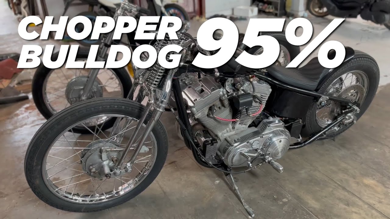 Test Ride Mainan Baru! Chopper Harley Bulldog | CHOPPER VLOG - YouTube