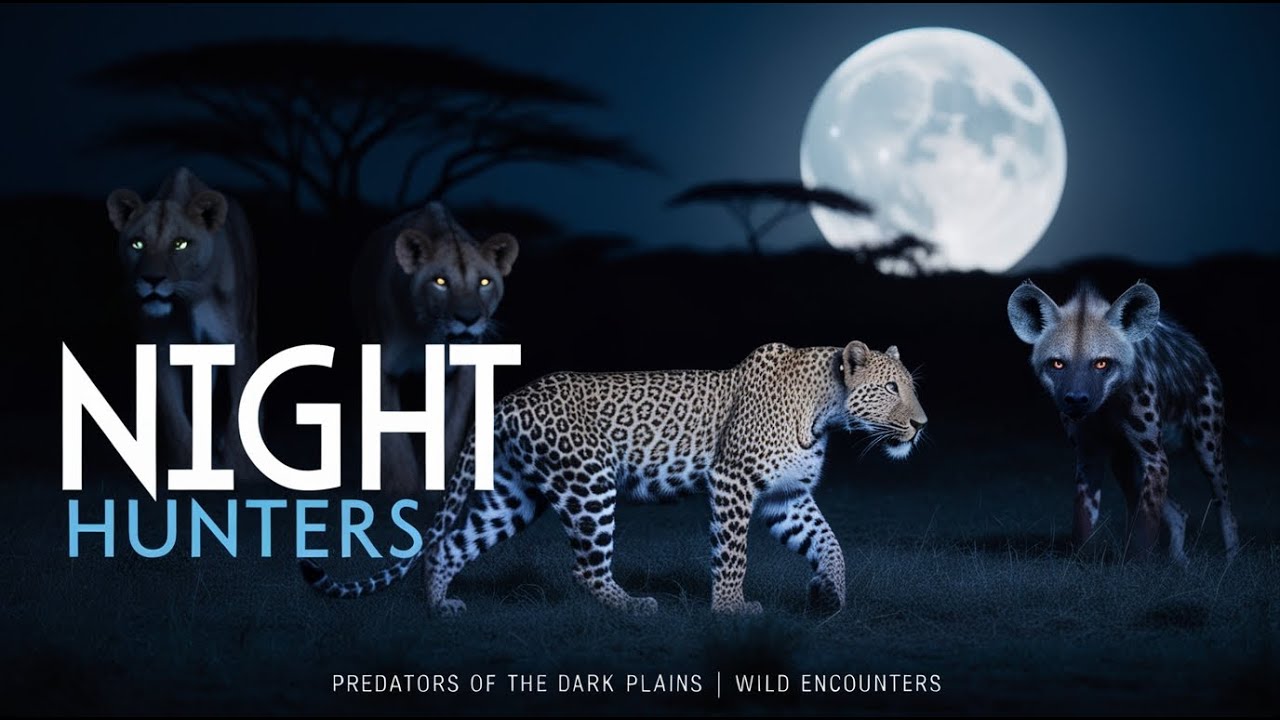 Night Hunters: The Predators of the Dark Plains | Wild Encounters 1236 ...