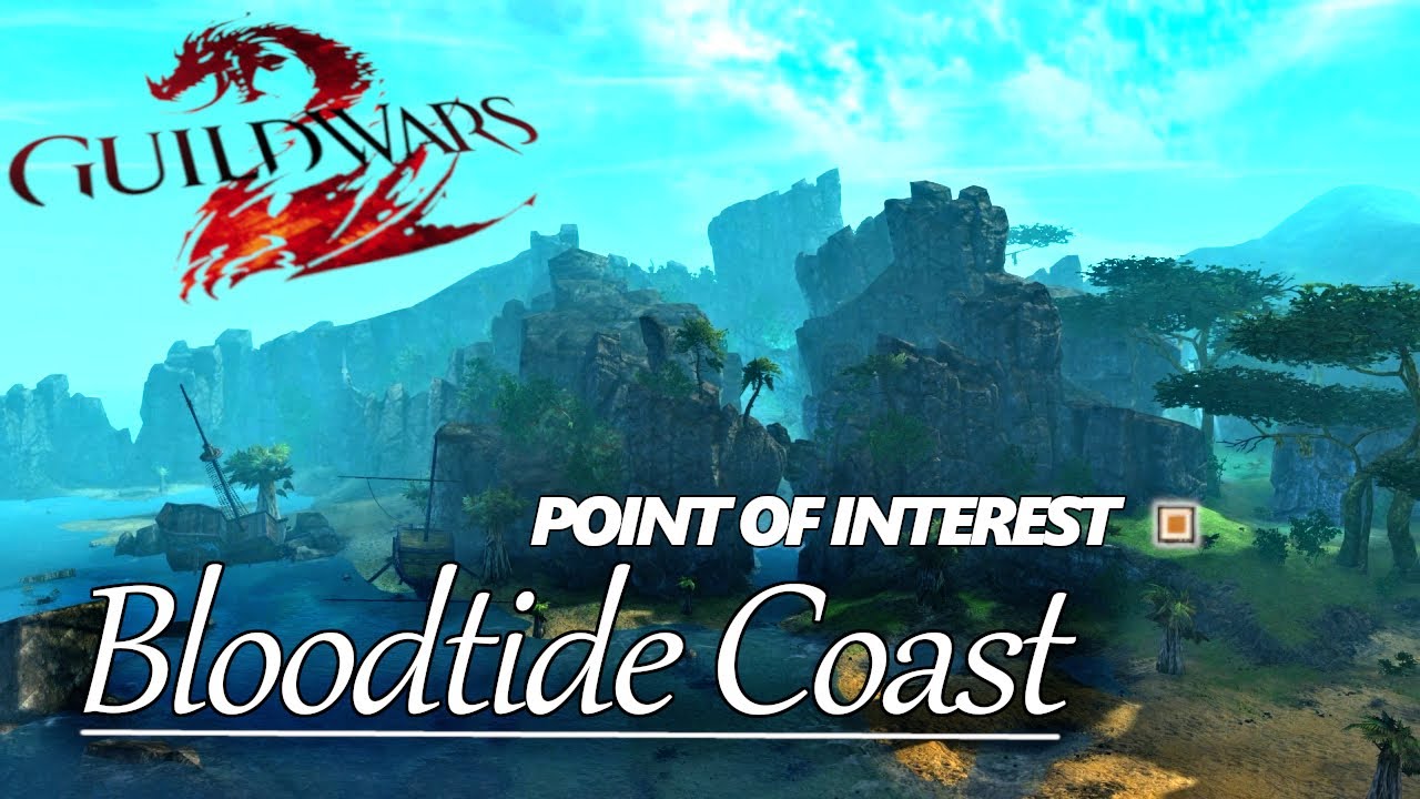 Guild Wars 2 - Bloodtide Coast: Point of Interest (18/18) - YouTube
