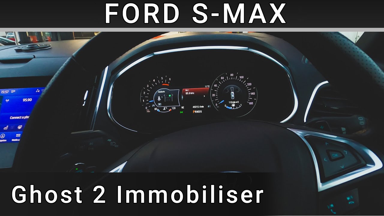 Ford S-Max 2020 Autowatch Ghost 2 Immobiliser Anti-Theft System With ...