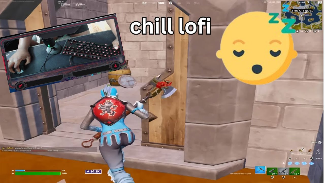 chill lo-fi Fortnite tournament gameplay no talking 😴 - YouTube