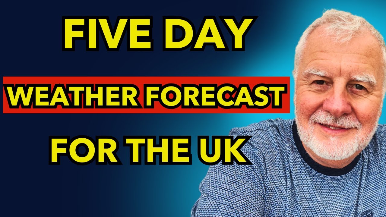 five day weather forecast for the UK from Thursday 14th to Monday 18th ...