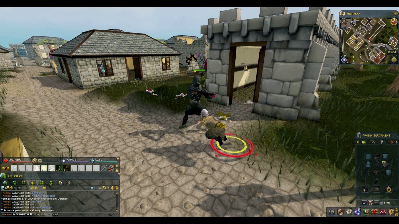 Runescape The Black Salamander Ranged Weapon. - YouTube