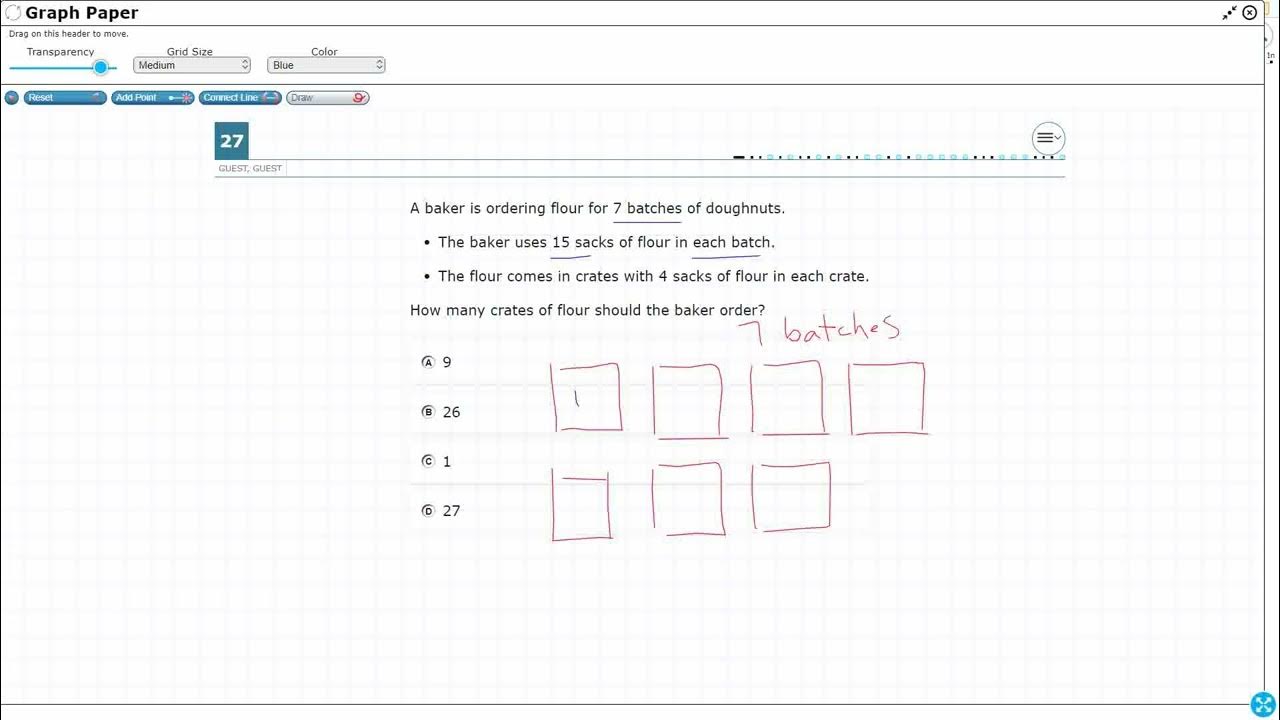 4th Grade STAAR Practice Two-Step Multiplication and Division Problems ...