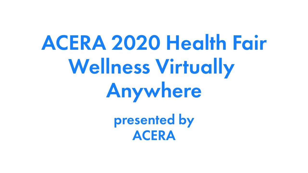 2020 ACERA Health Fair Intro - YouTube
