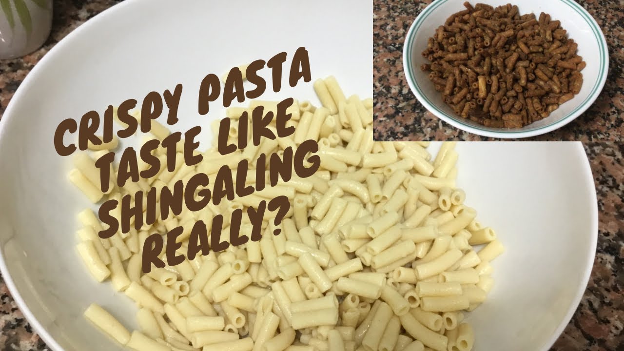 CRISPY PASTA/CHICHA PASTA OWN VERSION - YouTube