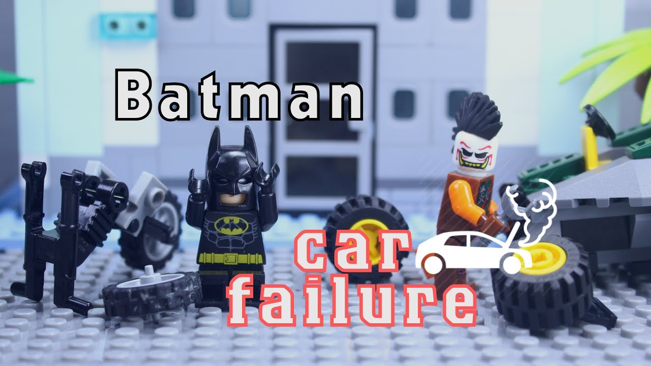 Lego Batman Car Failure | Lego Super Heroes Stop Motion - YouTube