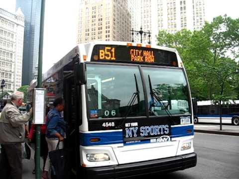 B51 Downtown Brooklyn at City Hall - YouTube