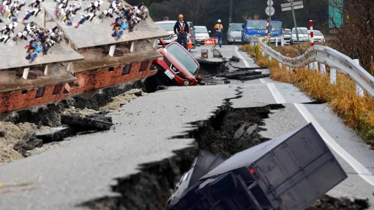 The ground is collapsing underfoot, houses are crumbling: powerful ...