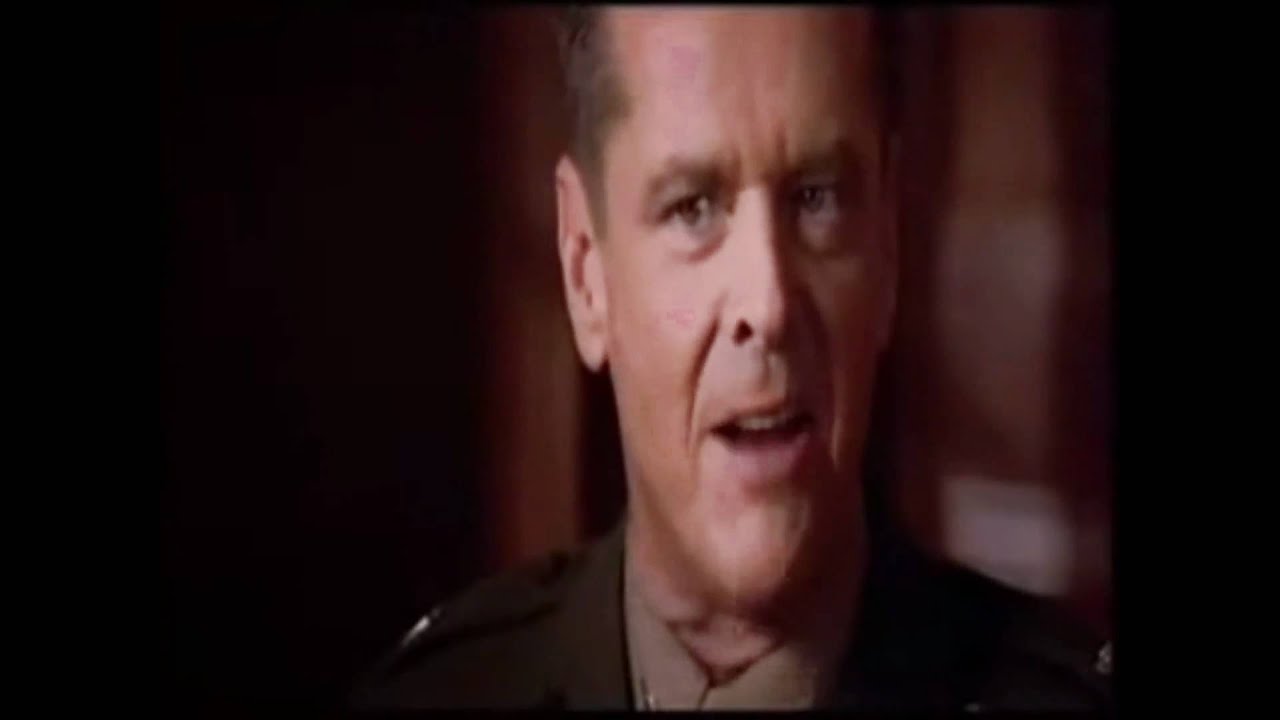 "You can't handle the truth" - A Few Good Men - YouTube