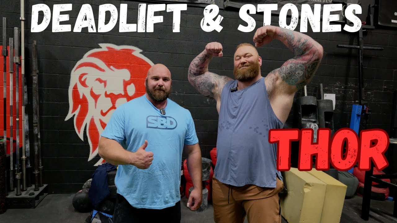 Deadlifting with Thor Bjornsson!! - YouTube