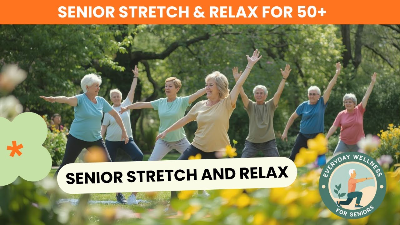 Senior Stretch & Relax for Supporting Independence for 50+! - YouTube