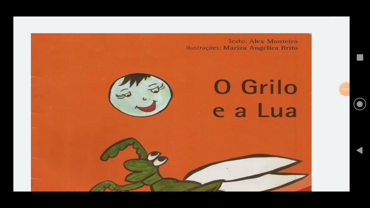 Leitura deleite: O grilo e a lua ( Alex Monteiro) - YouTube