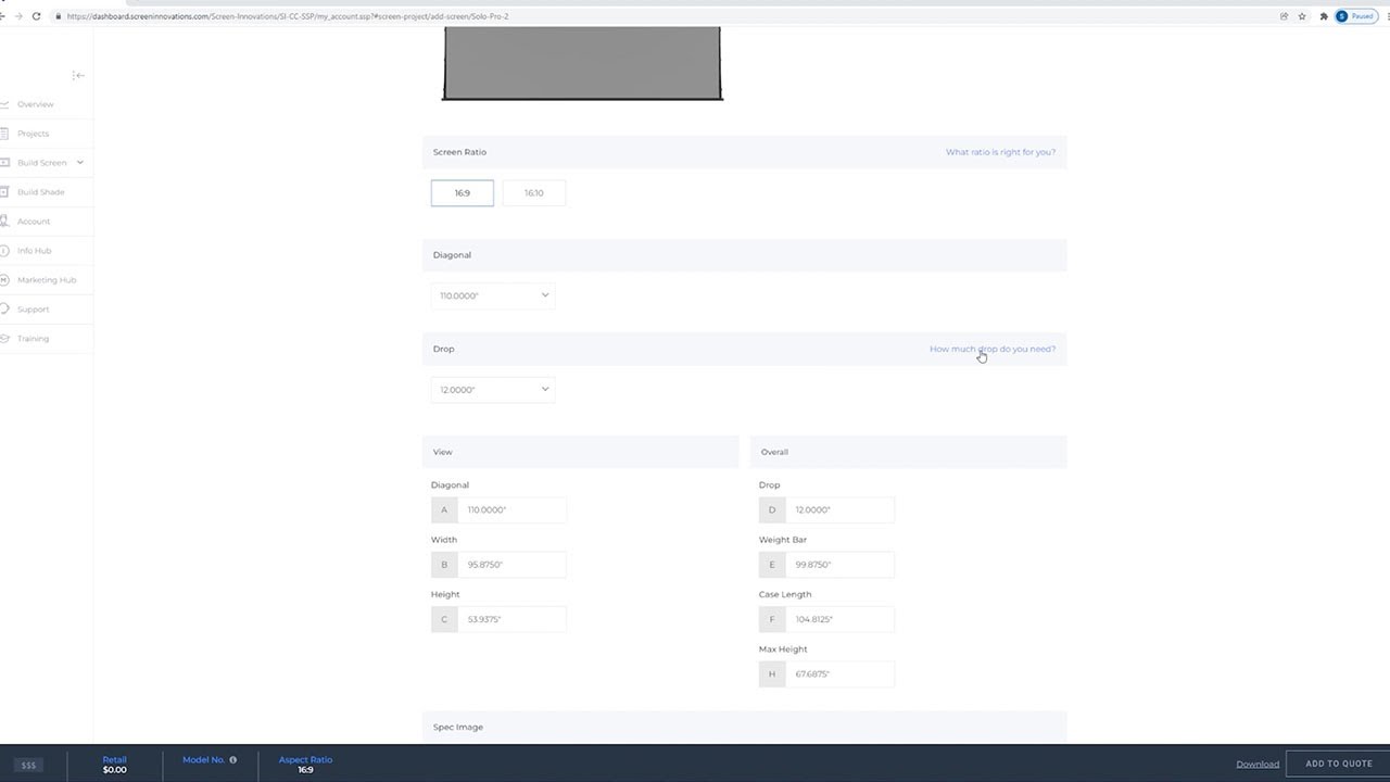 How to Order Projection Screens - Commercial - YouTube