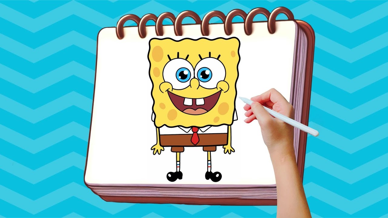 How to Draw SpongeBob in 10 Minutes | Easy Step-by-Step Guide - YouTube