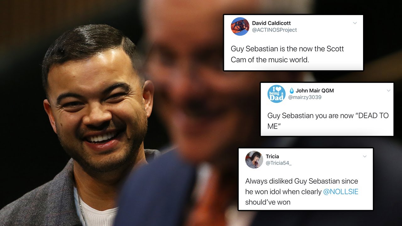 Guy Sebastian 'cancelled' by Twitter mobs after supporting Scott ...